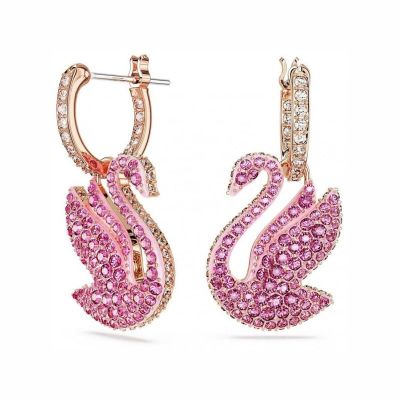 Brincos Swarovski Iconic Swan 5647544 | Zagari